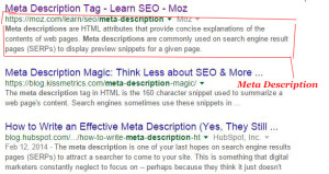What is the importance of Meta description in field of SEO.