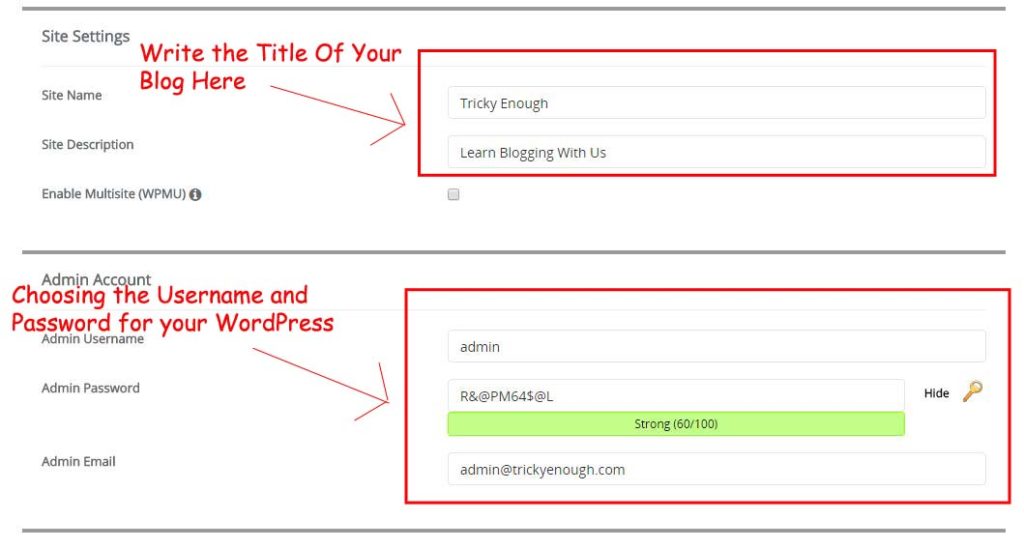 Start your Own Blog with a self-hosted WordPress - Tricky Enough