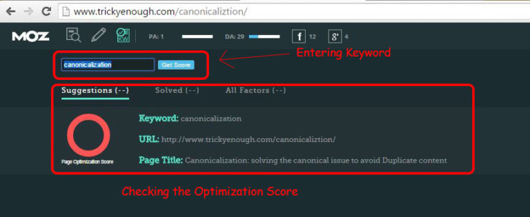 How to use Moz tools and Mozbar for Better SEO - Tricky Enough