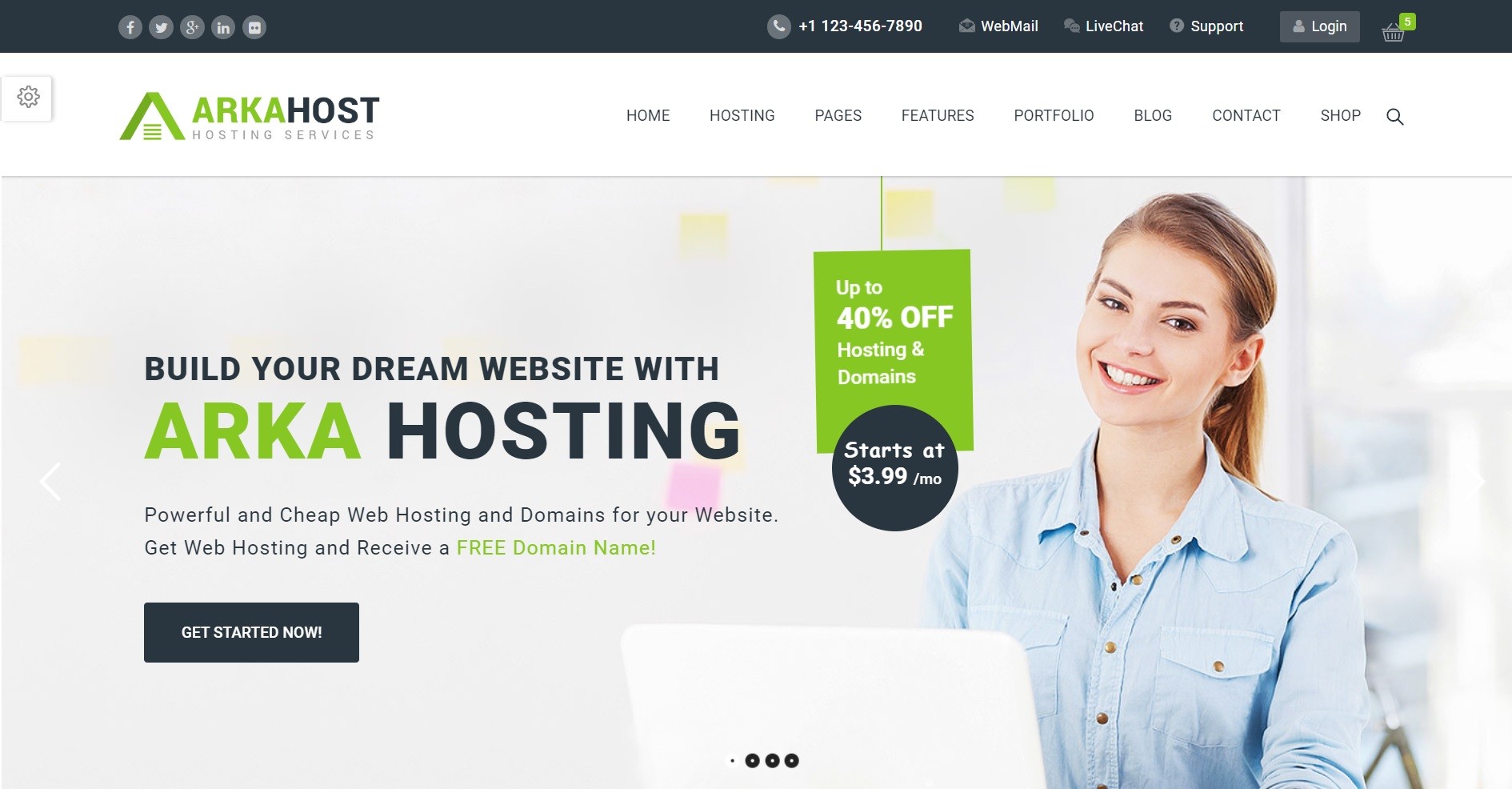 Top 5 Wordpress Themes To Start Hosting Business