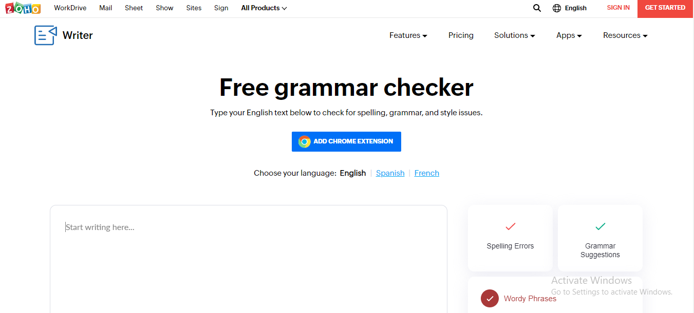 Free Grammar And Punctuation Checker And corrector